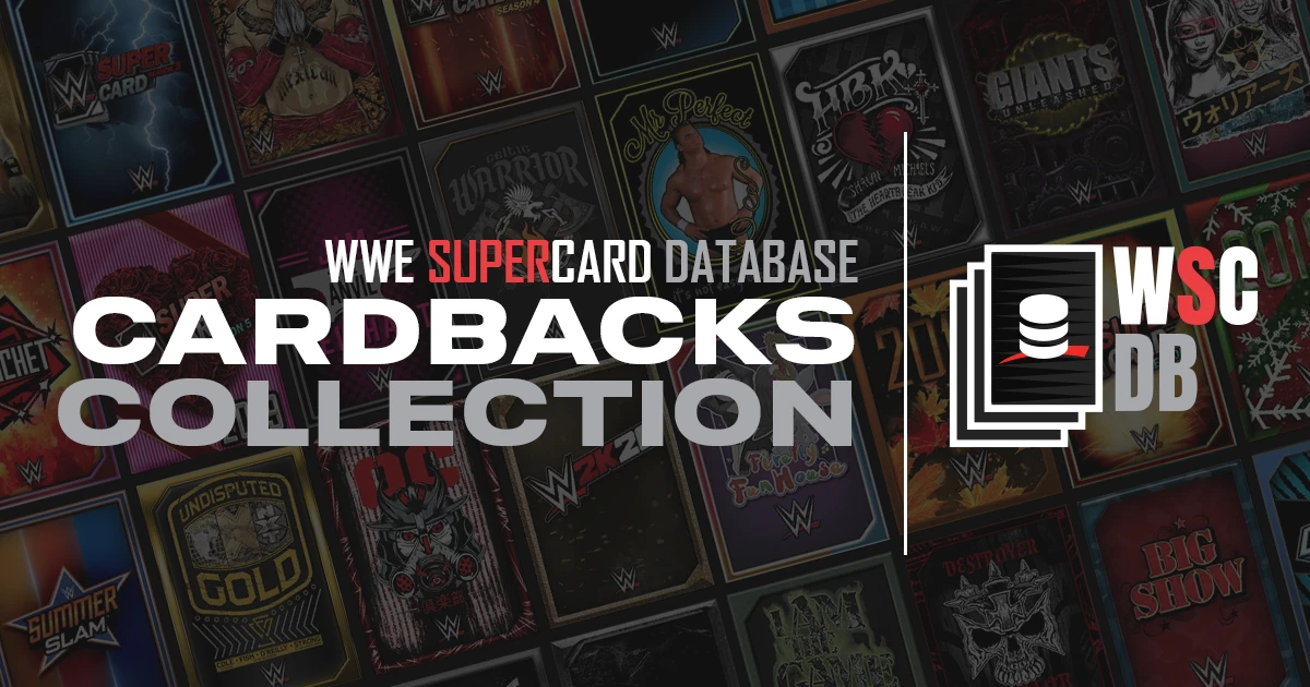 WSCDB | Cardbacks Catalog