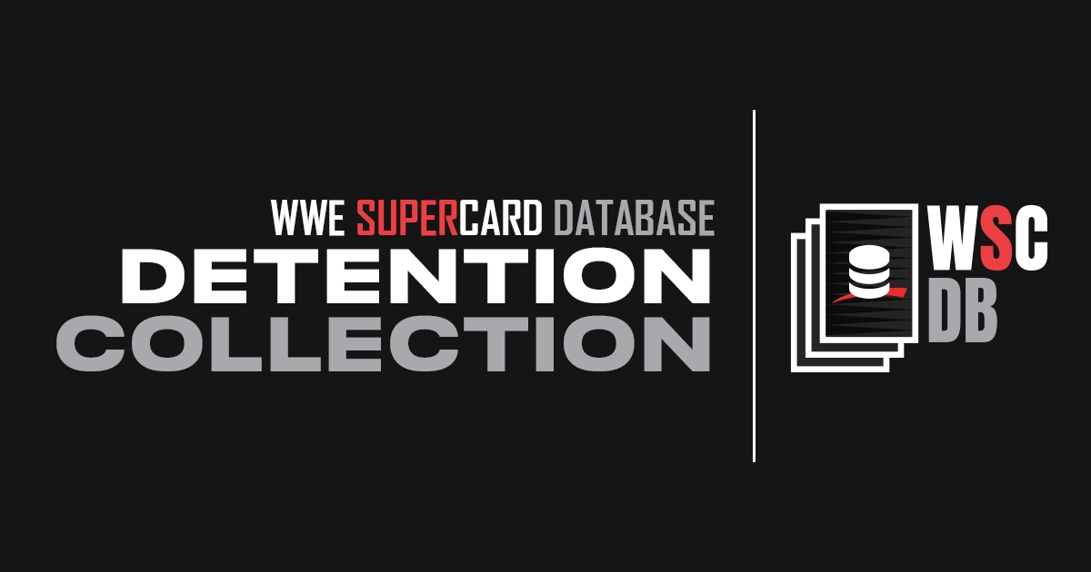 Detention Tier Catalog | WSCDB