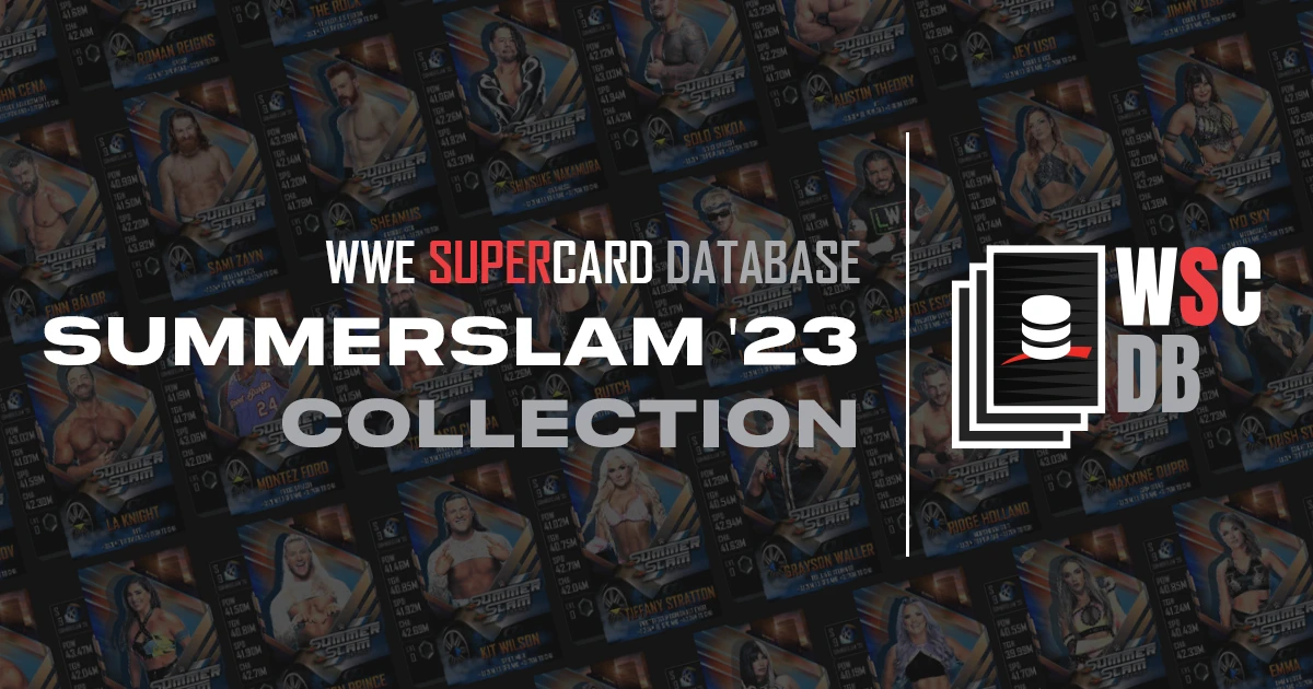 WSCDB | SummerSlam '23 Tier Catalog